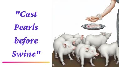 "cast pearls before swine" とは？ | Lingoland 英和辞典