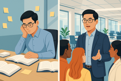 Cosa significa "a man is happy when he has books, but happier still ...